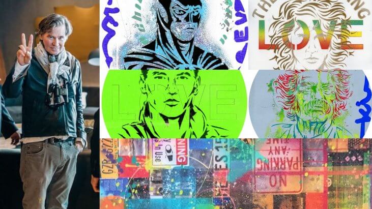 "Top Gun" Star Val Kilmer's Bold and Beautiful Paintings - "I'm So ...