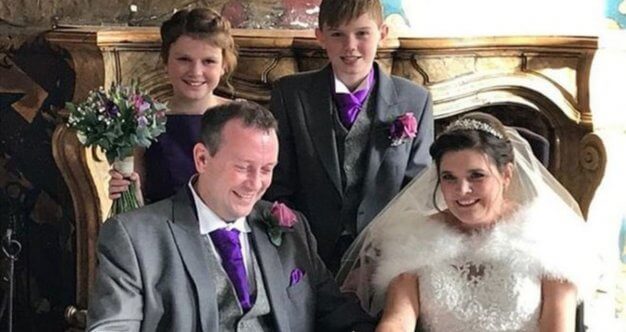 Fairytale Wedding In An English Castle Four Weeks After The Bride ...