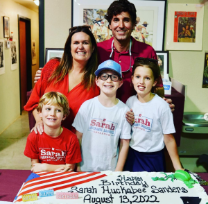 Sarah Huckabee Sanders Is Thankful To Be Campaigning After Cancer